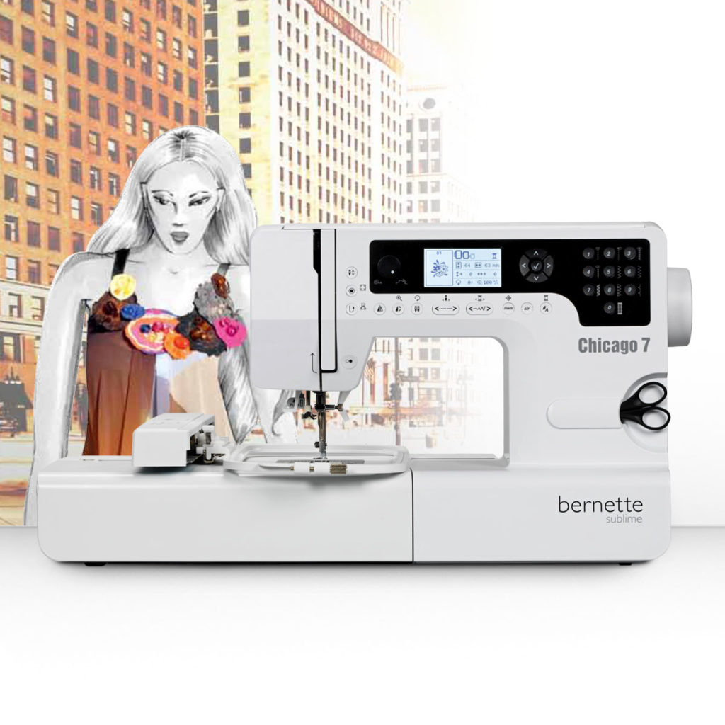 bernette CHICAGO 7 (module inclus) – BERNINA France