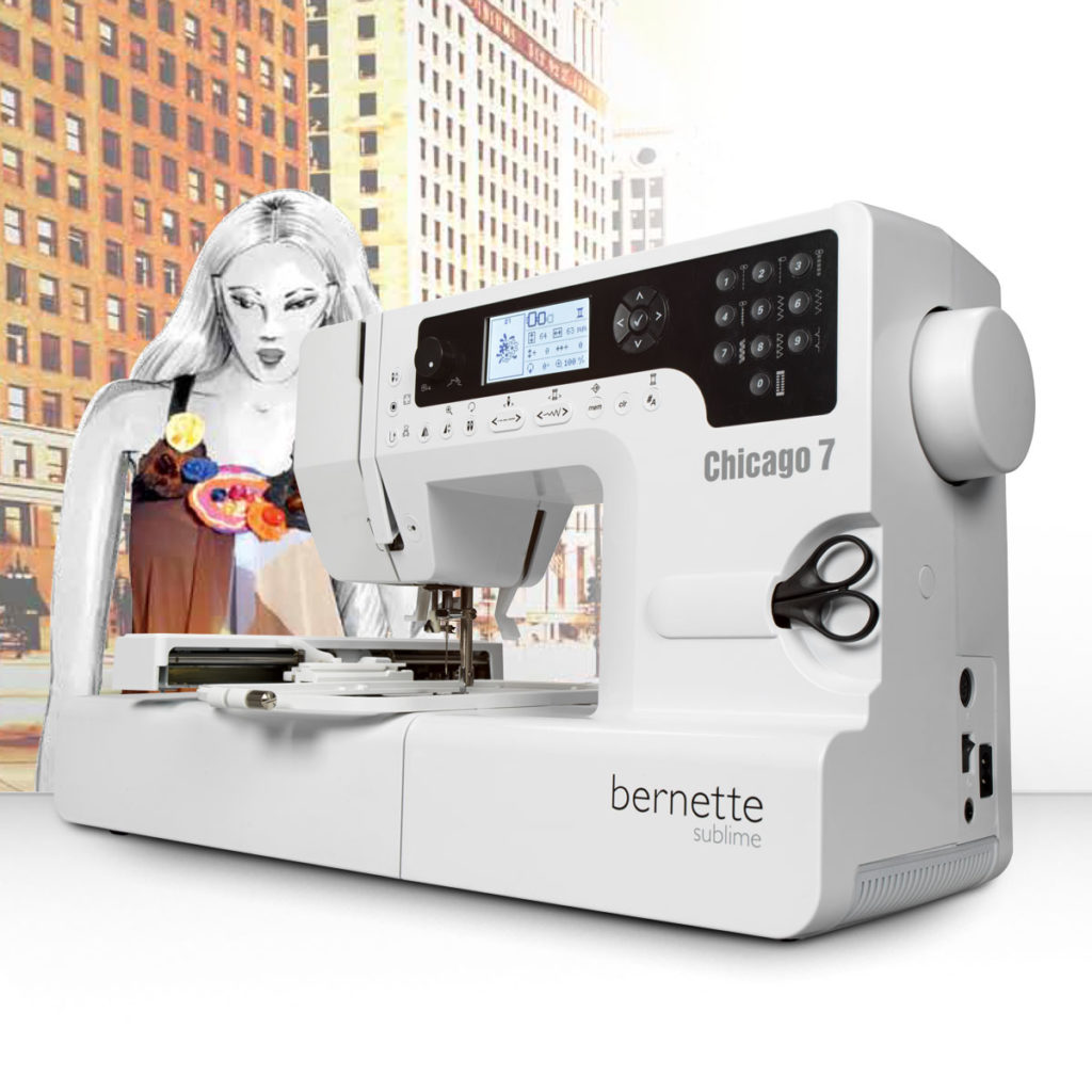 bernette CHICAGO 7 (module inclus) – BERNINA France